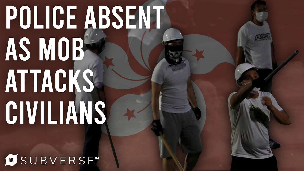 Hong Kong Pro-Government Mob Assaults Train Passengers | by Subverse ...