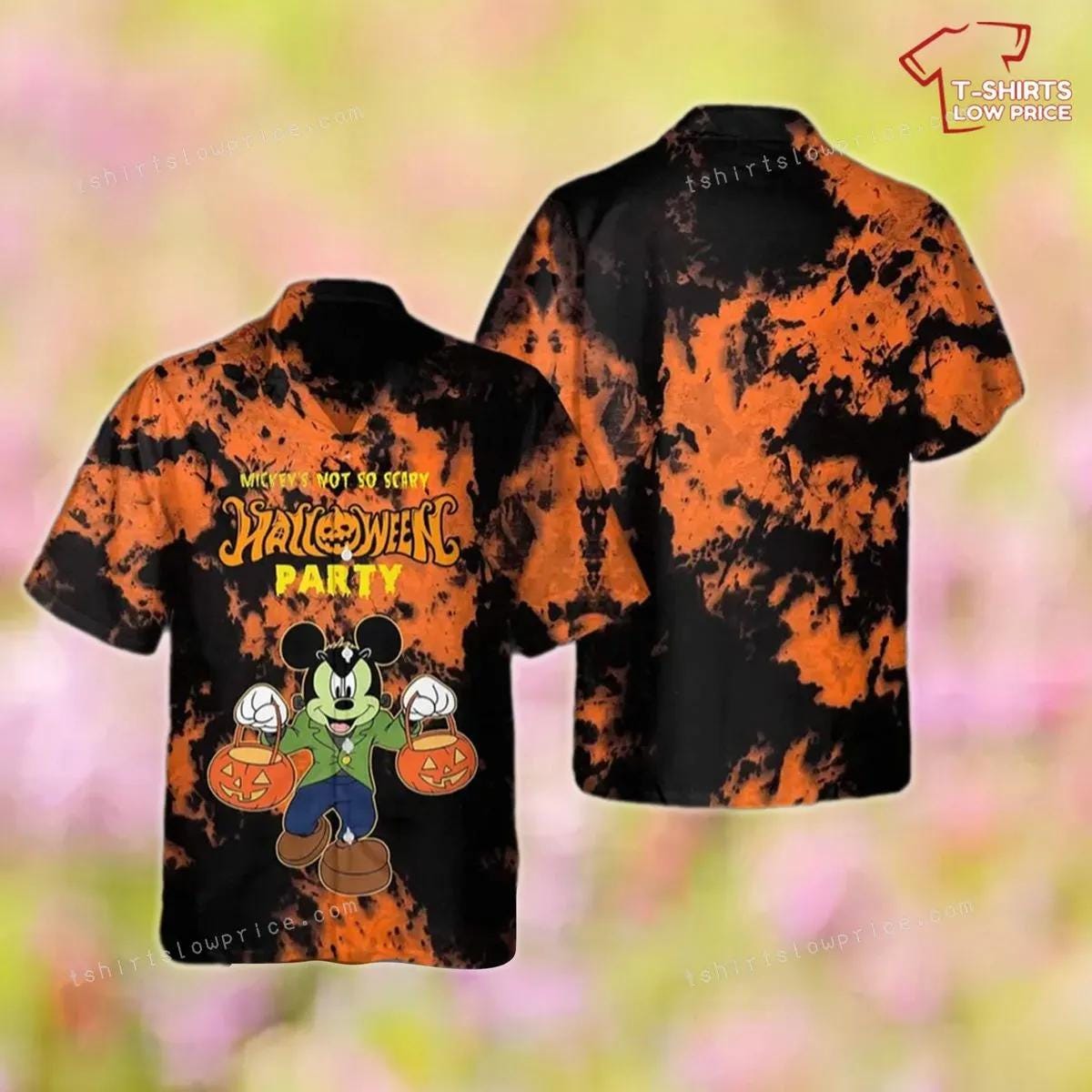Mickey Not So Scary Halloween Hawaiian Shirt | by Muredac Borror | Jul ...