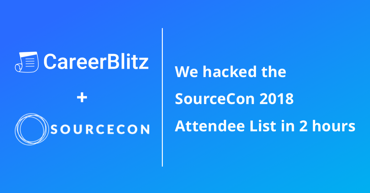 How we hacked the SourceCon 2018 Attendee List in 2 hours | by Murtaza ...
