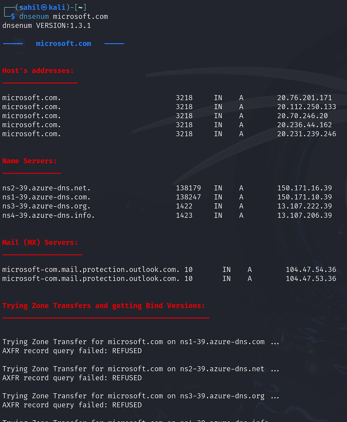 Footprinting in Ethical Hacking | Preparation OSCP | by Sahil | Medium