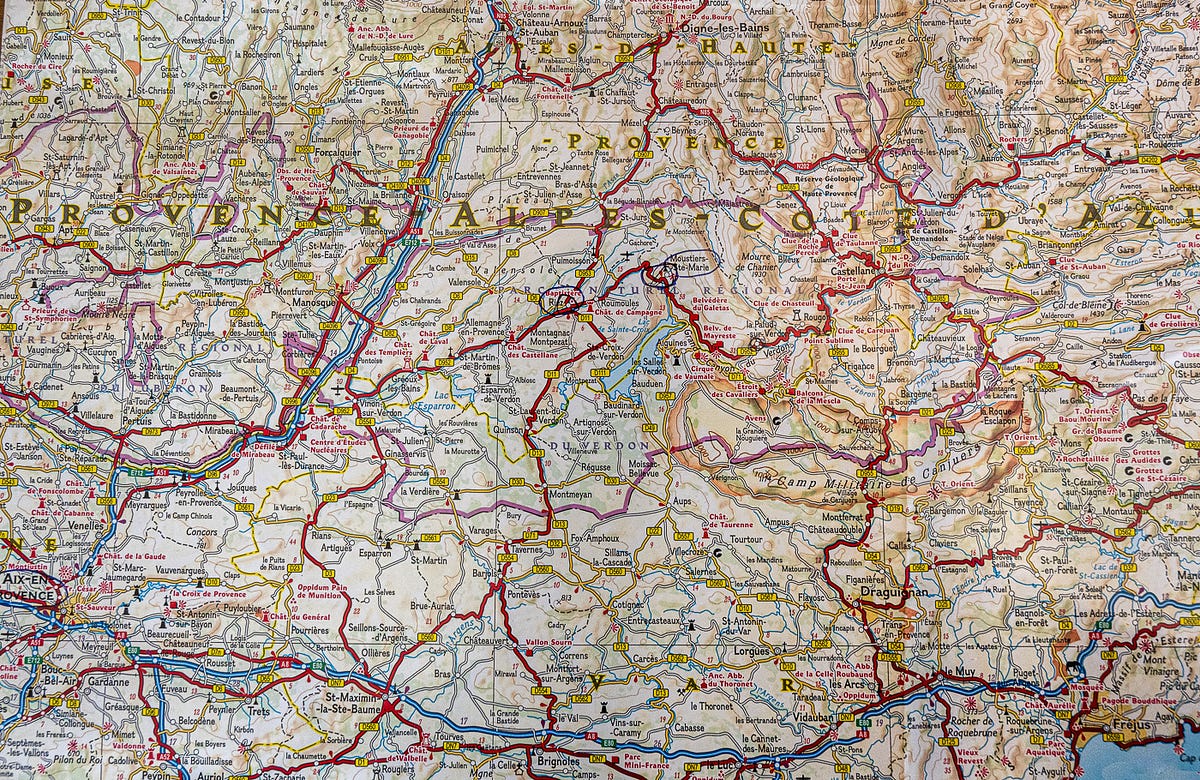 Map vs GPS. It really is the journey, not just the… | by Ed S | Full ...