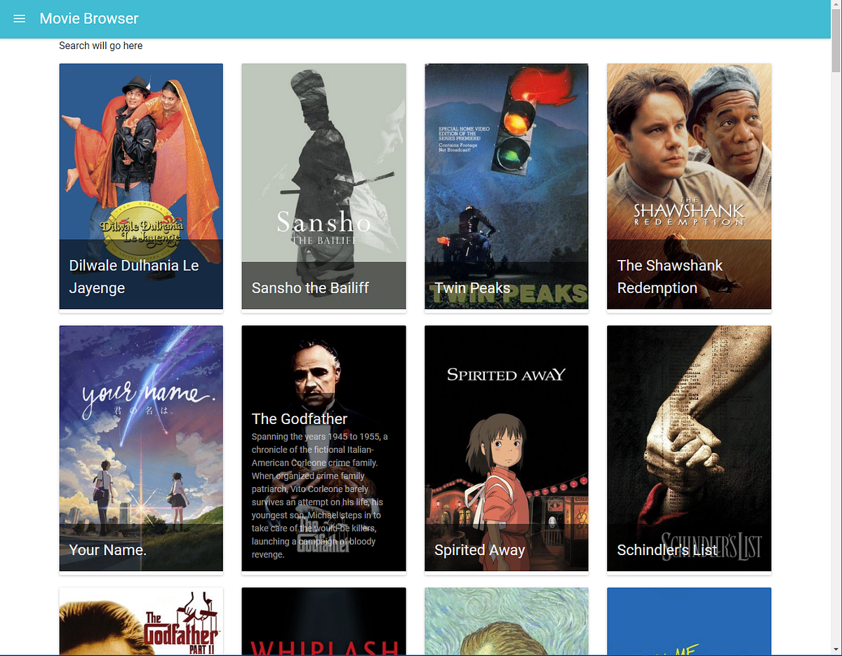 How to Build a Scalable Movie Browser App using React and Redux in Visual Studio Code | by Levi ...