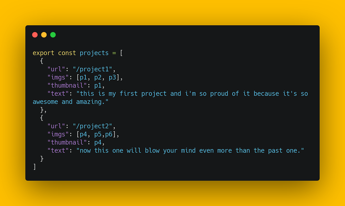 How to dynamically render React pages and content from JSON | by Abhi Velaga | Medium