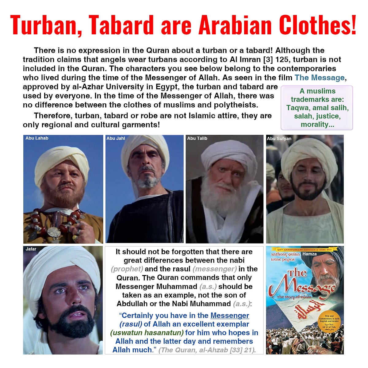 IslamTurban, Tabard are Arabian Clothes! | by Ph.D. Nurullah ABALI | Medium