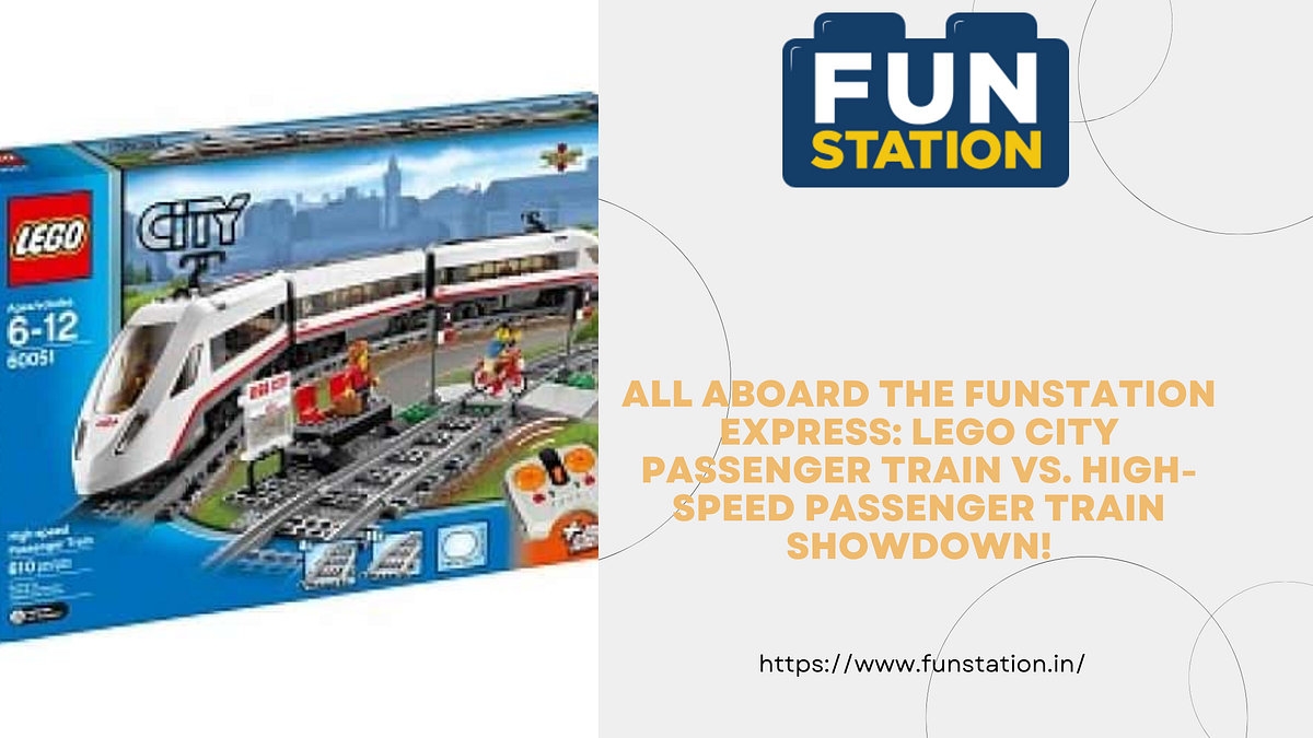 All Aboard the Funstation Express: LEGO City Passenger Train vs. High ...