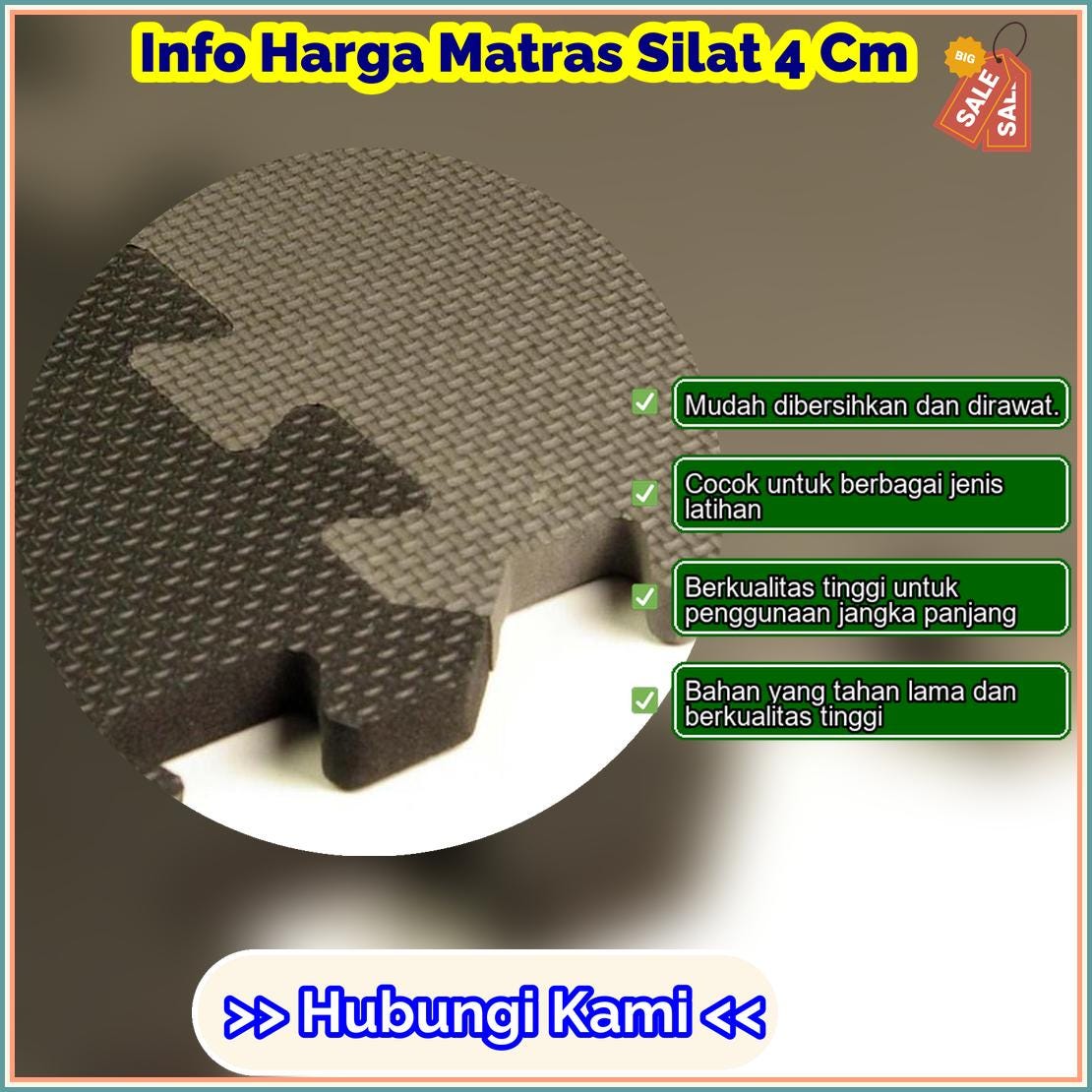 Info Harga Matras Silat 4 Cm - Harga Matras Olahraga Sekolah - Medium