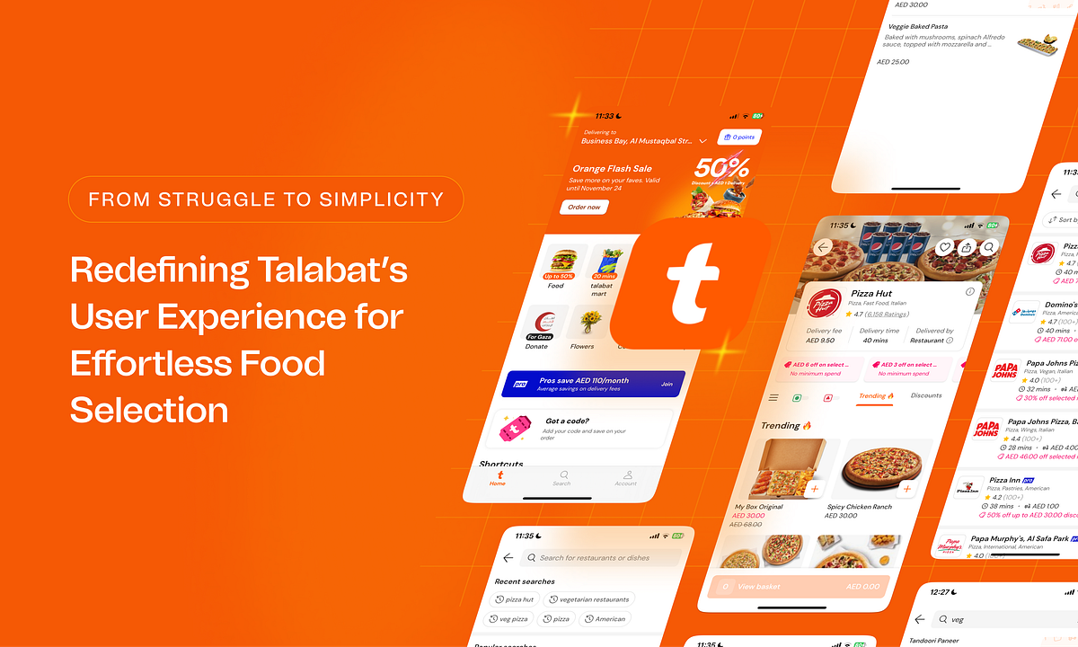 From Struggle to Simplicity: Redefining Talabat’s User Experience for ...