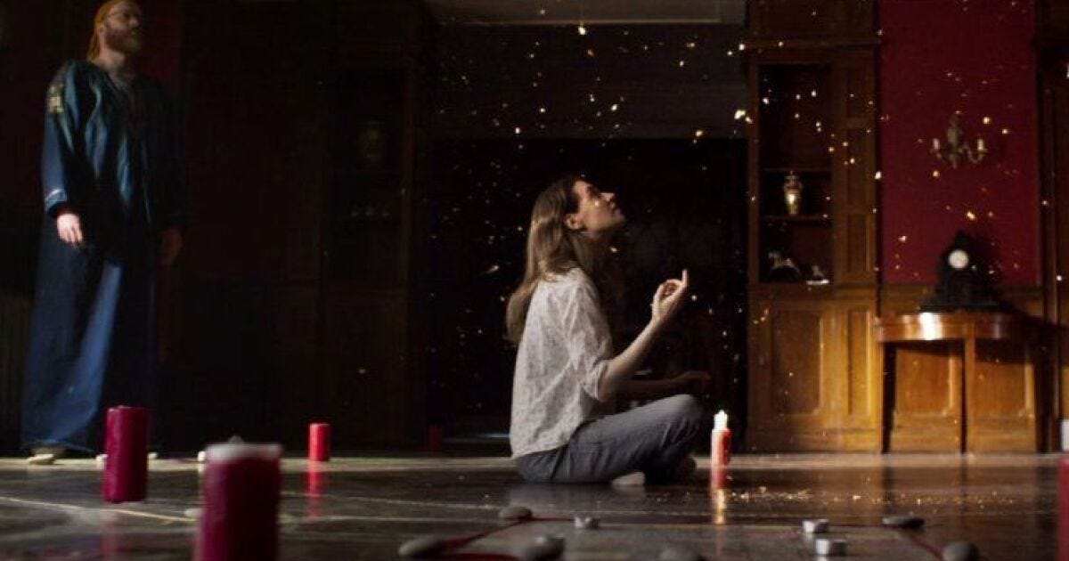 A Dark Song—A Devil’s Fairy Tale. A shadowy parable of a mother’s grief ...