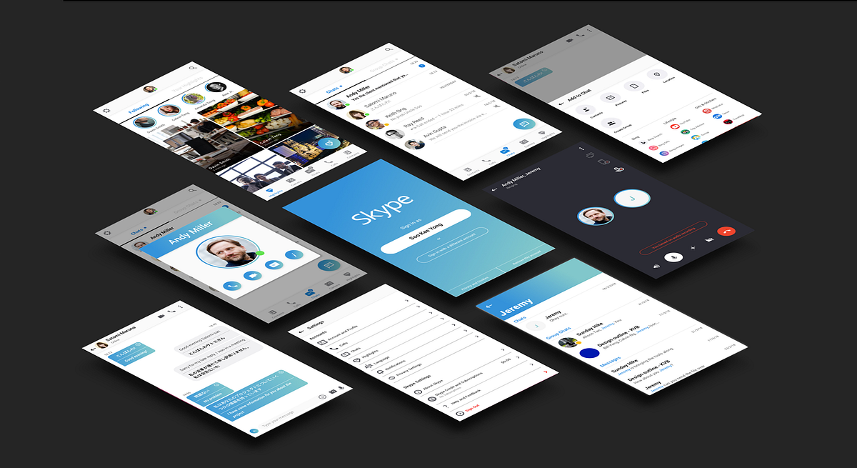Shall We Skype?. A case study and redesign of Skype… | by Ivy Huang ...