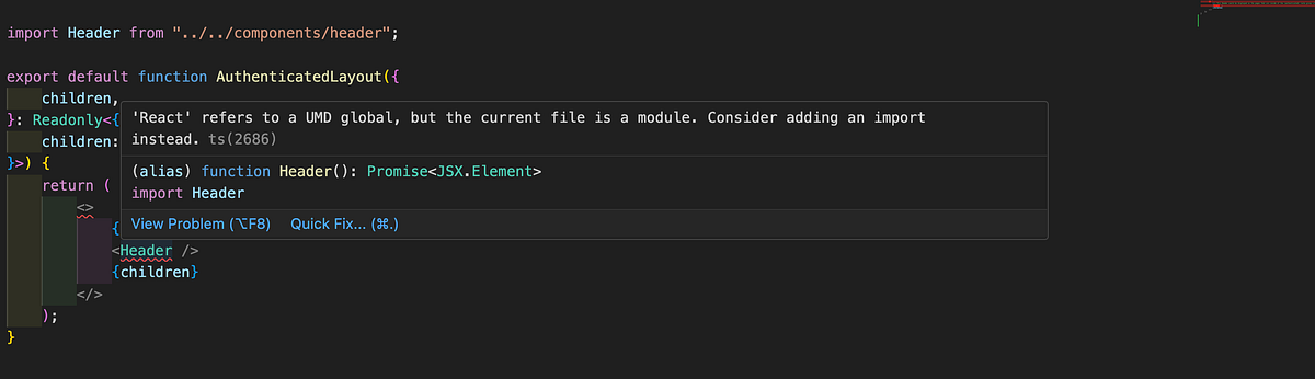 Understanding the Error: “‘React’ Refers to a UMD Global, but the Current File is a Module” in ...