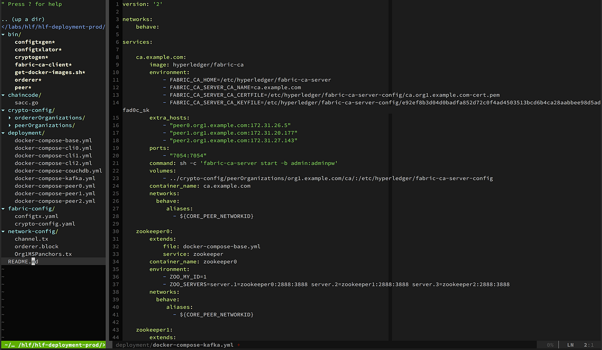 Hyperledger fabric cluster on multiple hosts | by (λx.x)eranga ...