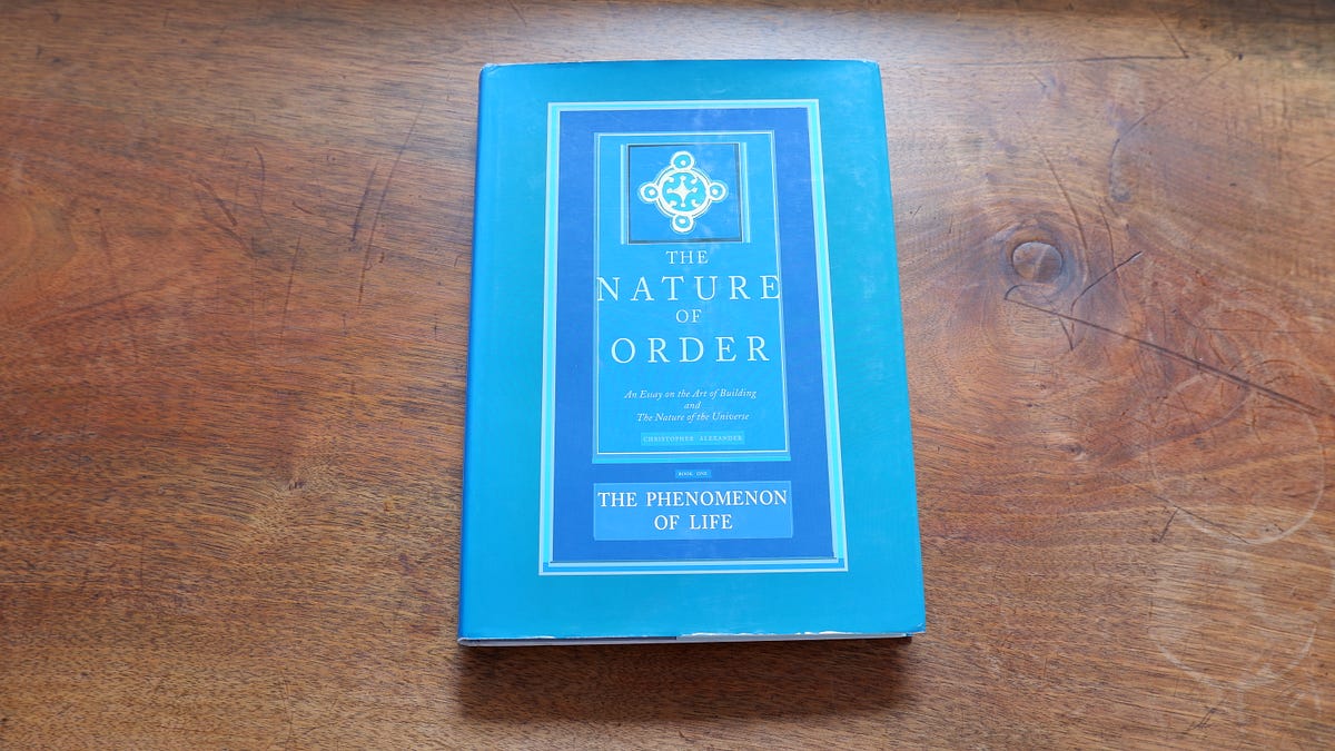 Weeknotes #3: Nature of Order Reading Seminar — 22 October 2020 | by ...