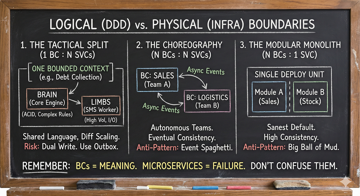 The Myth of Perfect Alignment: Mapping Bounded Contexts to ...