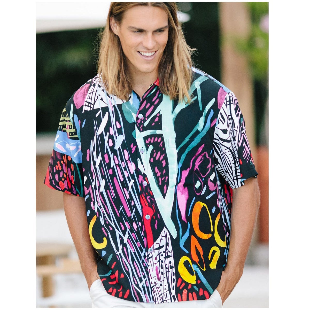 Mens Retro Shirts - Jams World - Medium