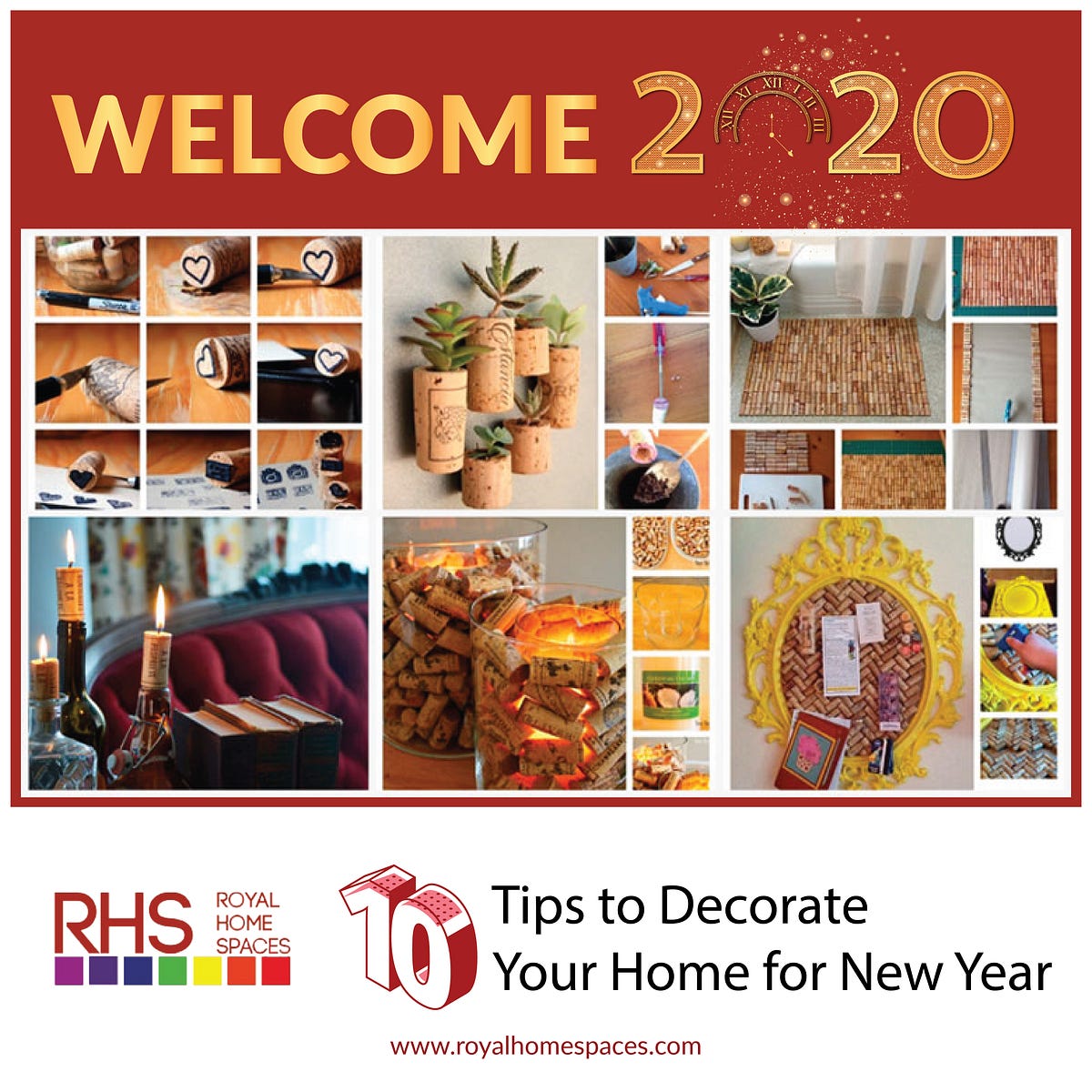10 Tips to Decorate Your Home for New Year!!! | by Royal Home Spaces ...