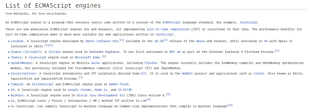 JavaScript Engine. Almost everyone that has worked with… | by Mahendra ...