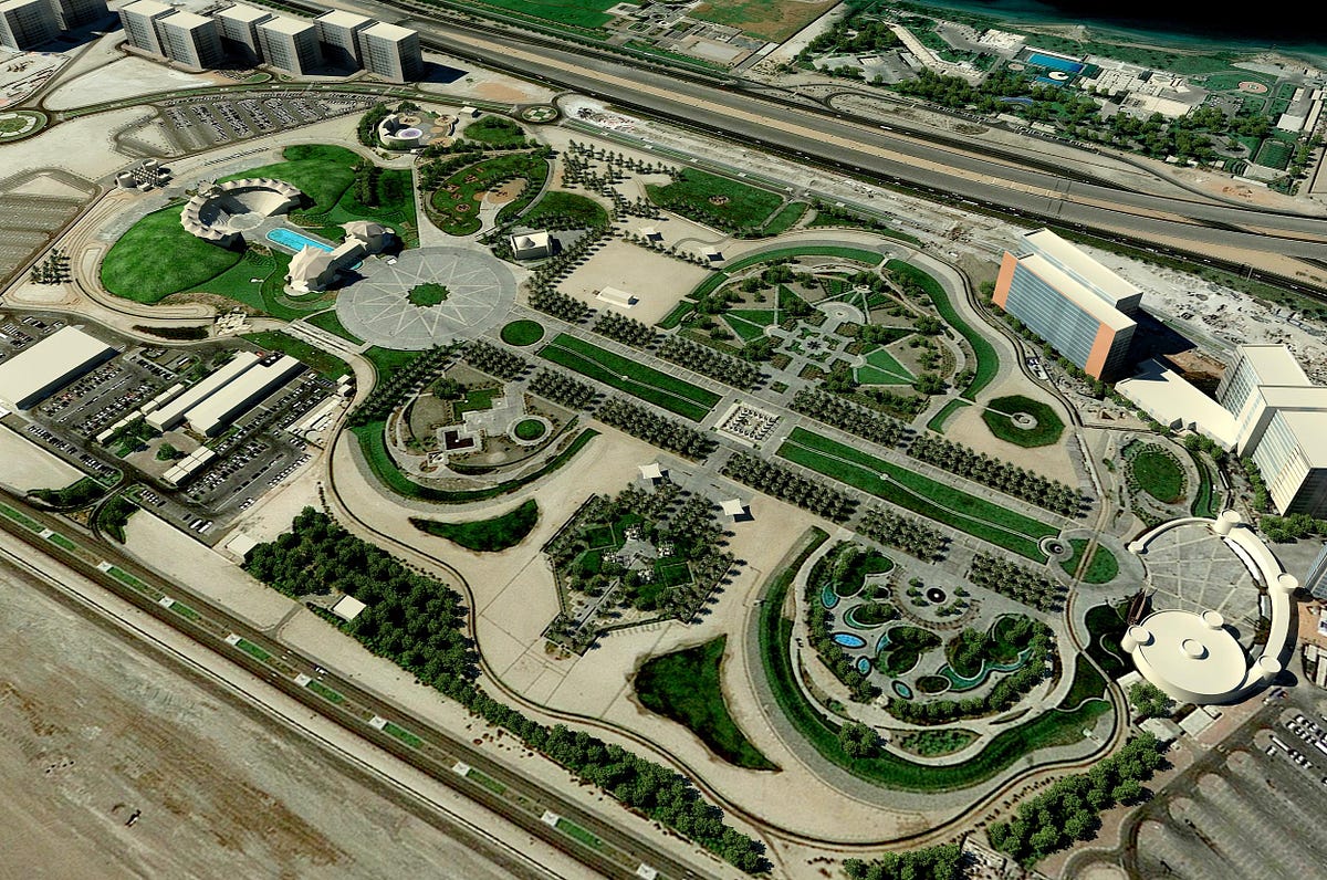 Khalifa Park Tour. During my first visit to Abu Dhabi, I… | by Captain ...