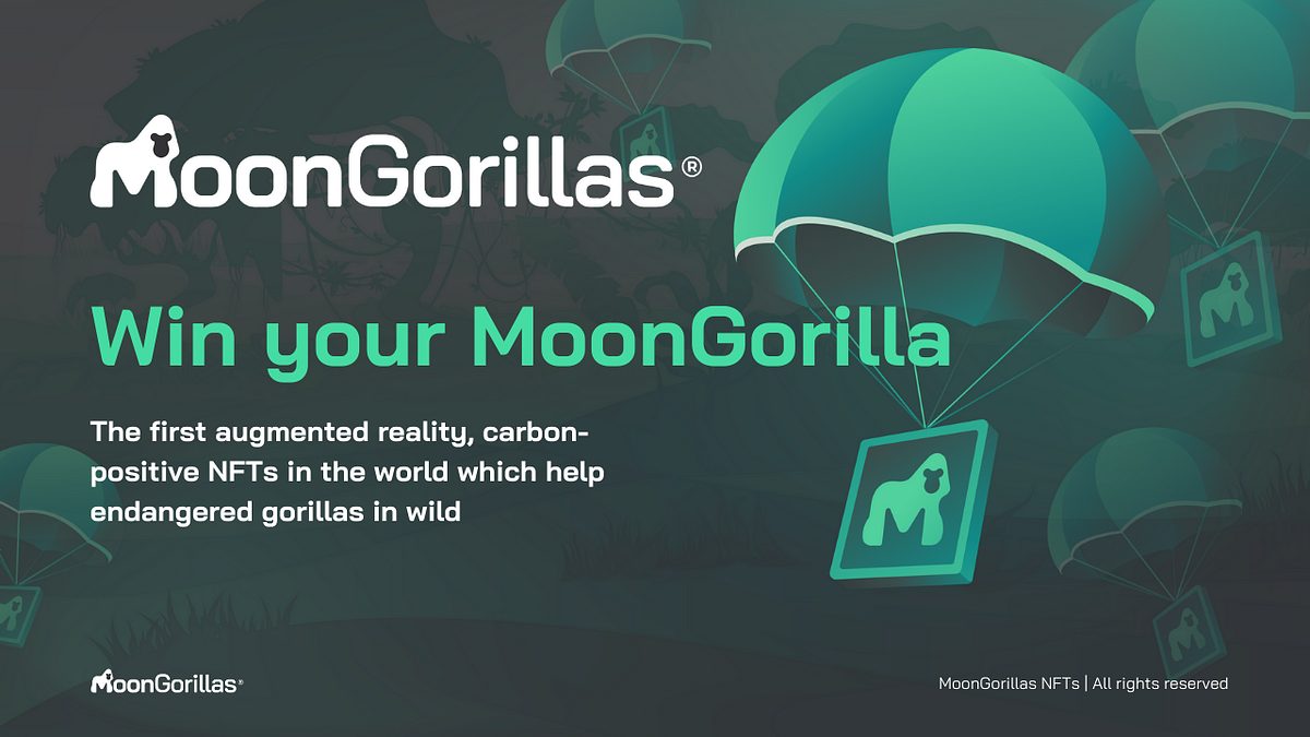 We’re giving away 55 MoonGorilla NFTs | by CY Tan | PERL.eco | Medium