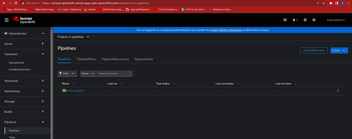 CICD Pipeline Using Tekton and ArgoCD on OpenShift | by guy rakover | Medium