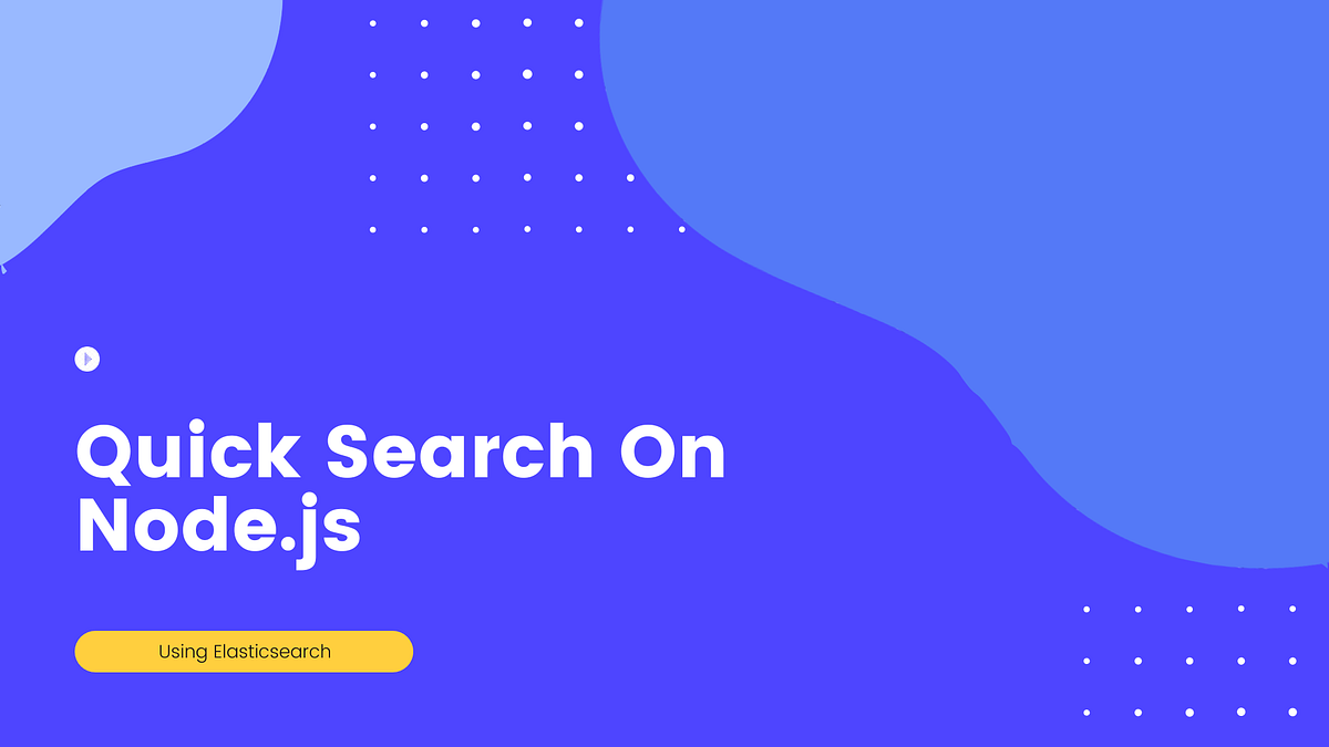 Lightning-Fast Database Searches with Node.js | by Krishnanunny H | JavaScript in Plain English