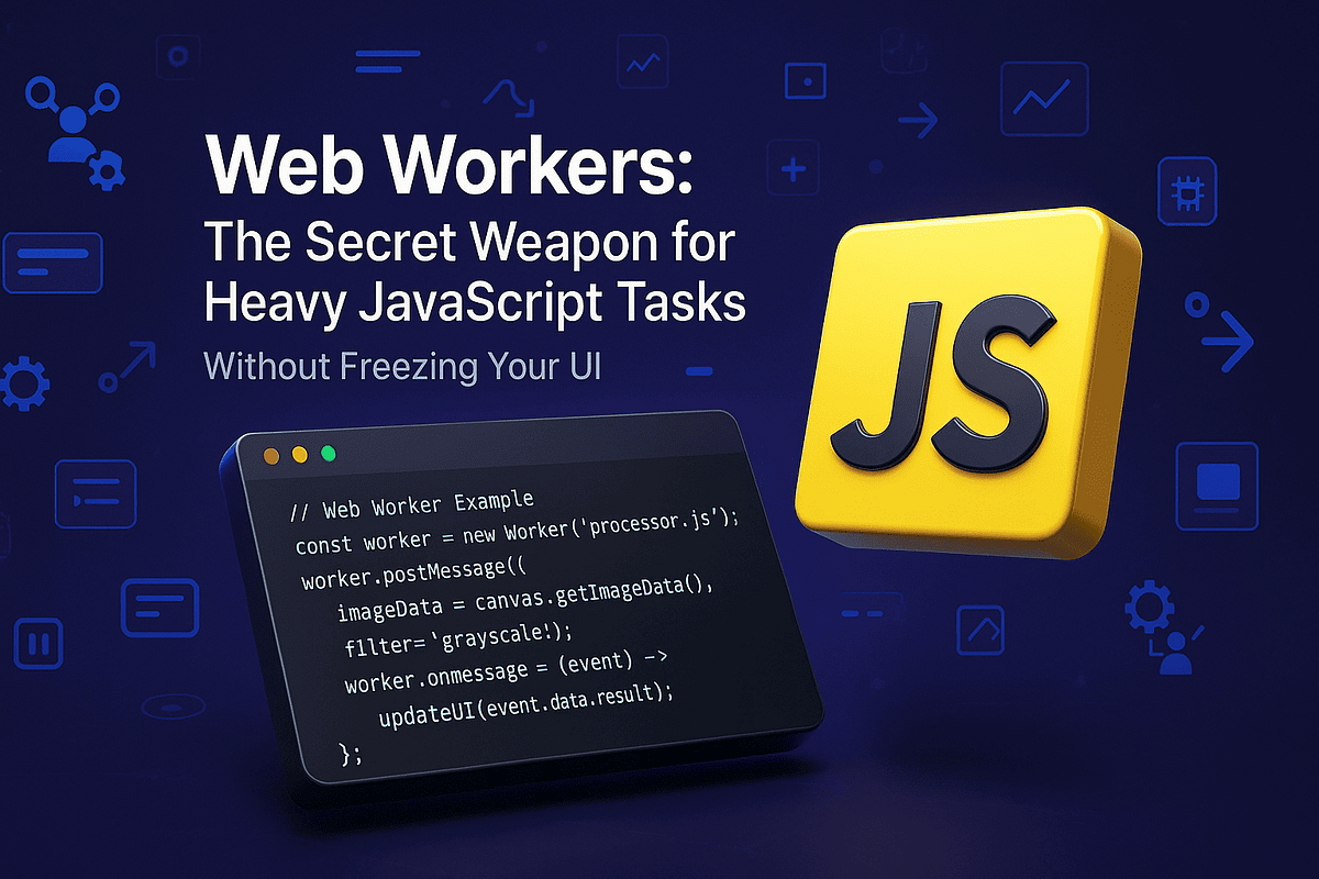 Web Workers: The Secret Weapon for Heavy JavaScript Tasks Without ...