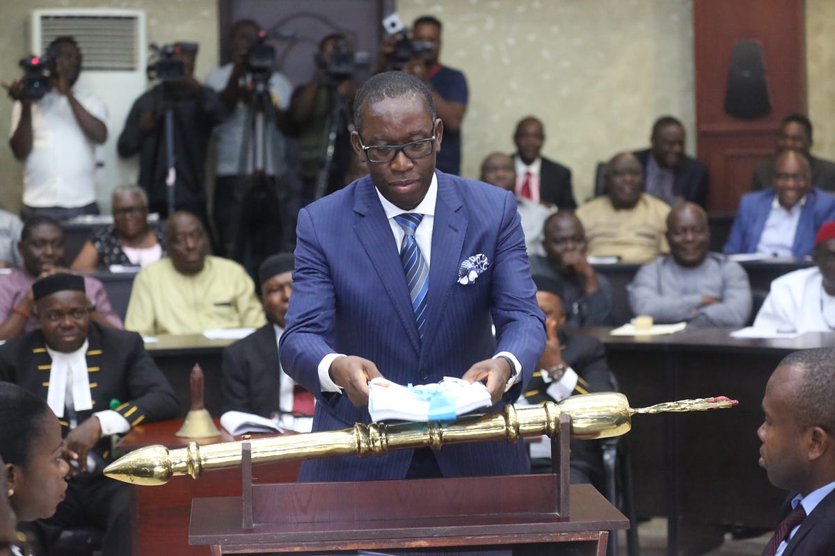 2019 BUDGET ADDRESS BY HIS EXCELLENCY, SENATOR, DR IFEANYI OKOWA, THE ...