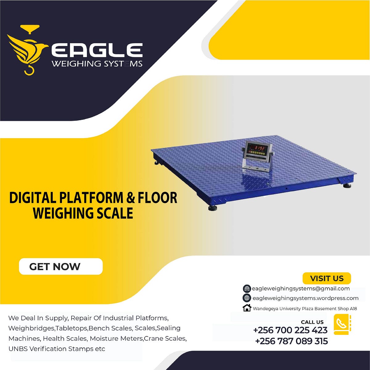 Heavy Duty Platform Balance weighing scales+256 (0) 787089315 - Clm ...