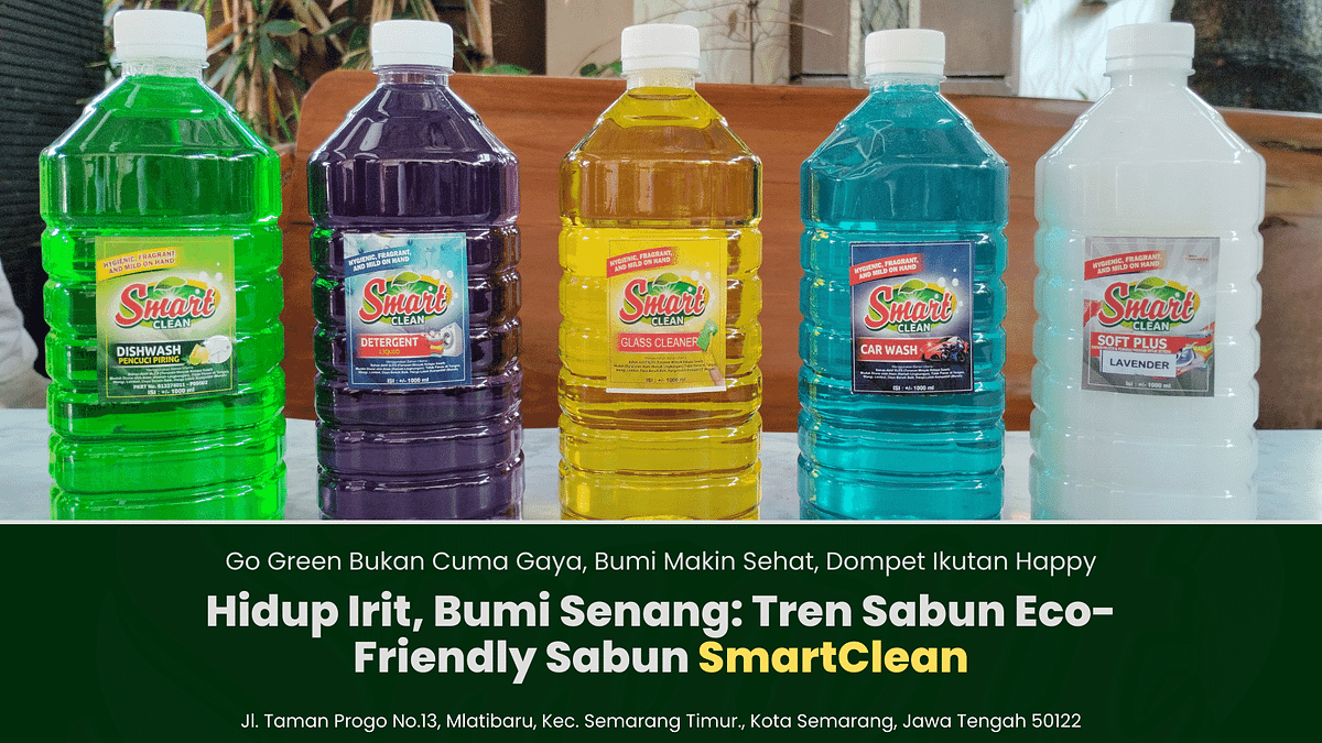 Tren Sabun Eco-Friendly SmartClean: Hidup Irit, Bumi Senang | by officialsmartclean.id | Medium