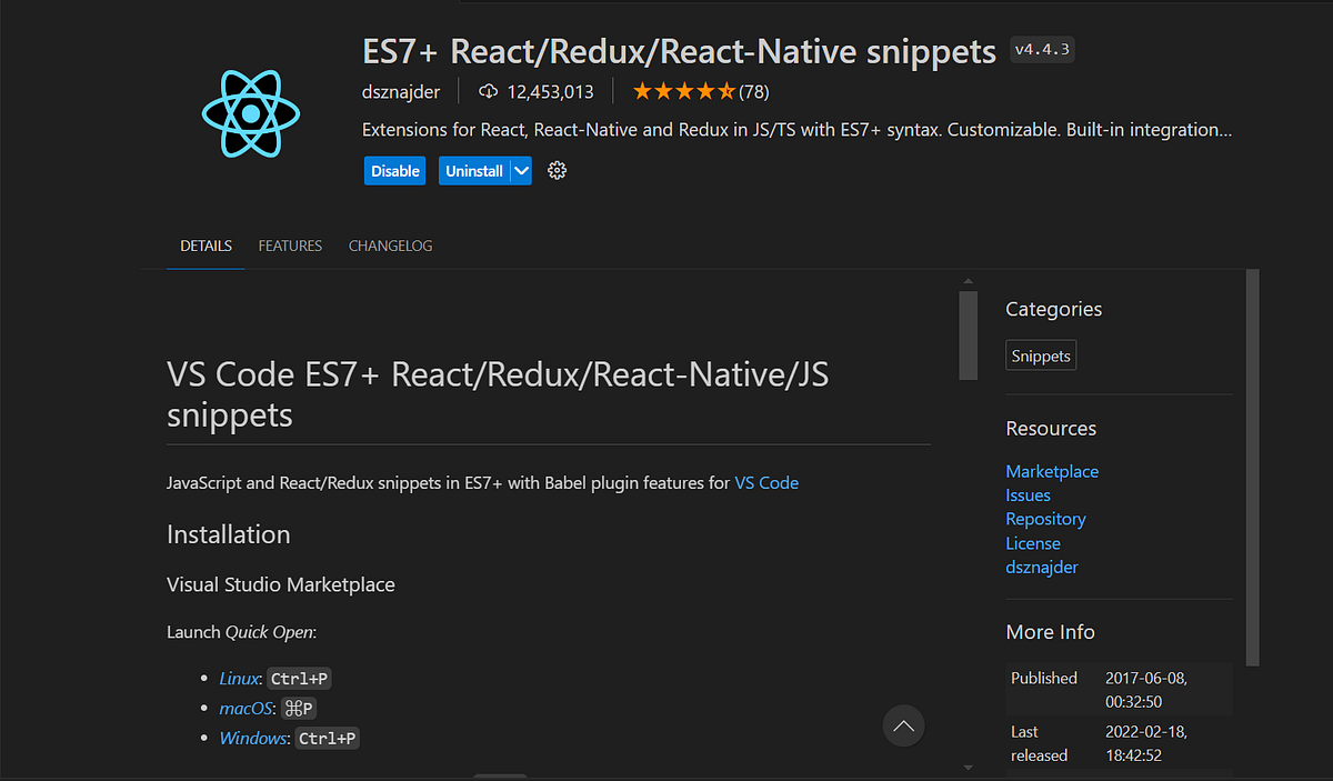 10 Essential VS Code Extensions for React and Frontend Developers | by Ash Wilder | Cubed