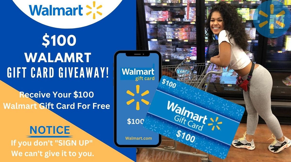 WOW@DEAL) Free Walmart Gift Card Generator on Android💱August | by ...