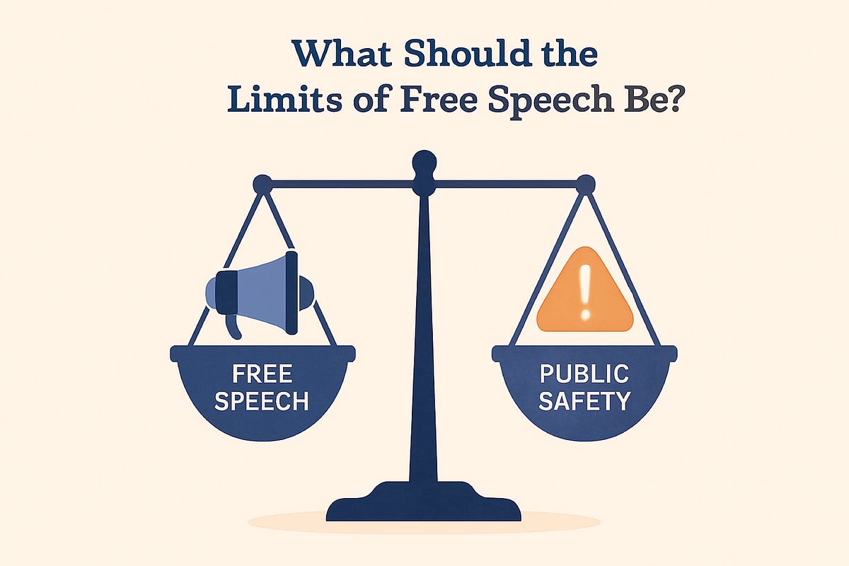 What should the limits of speech be? - Kan - Medium