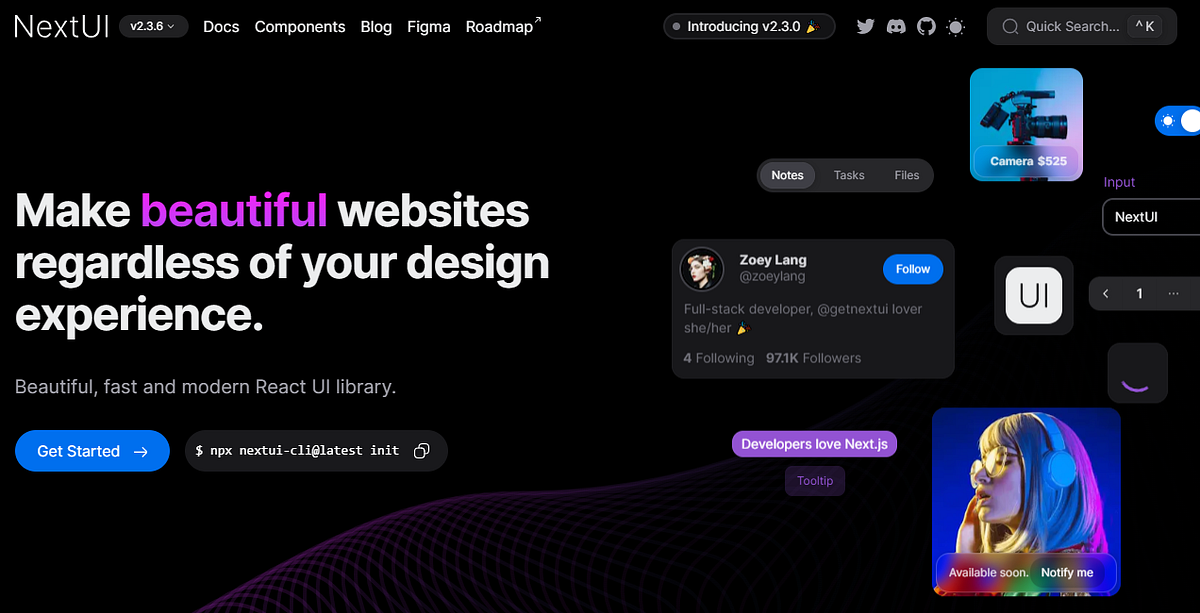 มาติดตั้ง NextUI Framework เพื่อเตรียม Project Next.js 14 กัน | by My Favtory | Medium