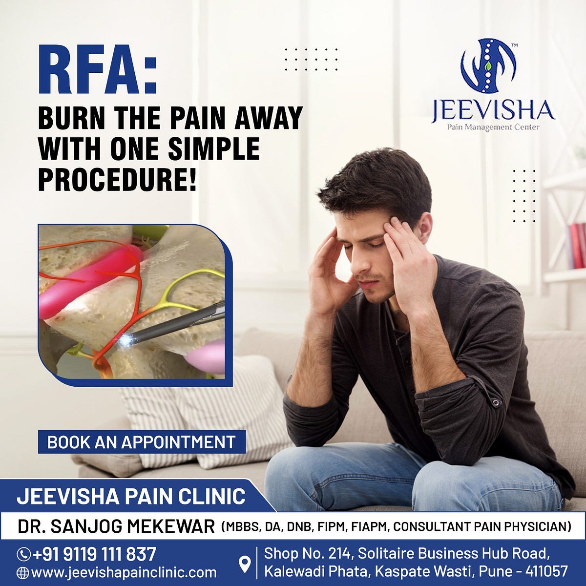 RFA: Burn The Pain Away With One Simple Procedure! - Jeevishapainclinic ...