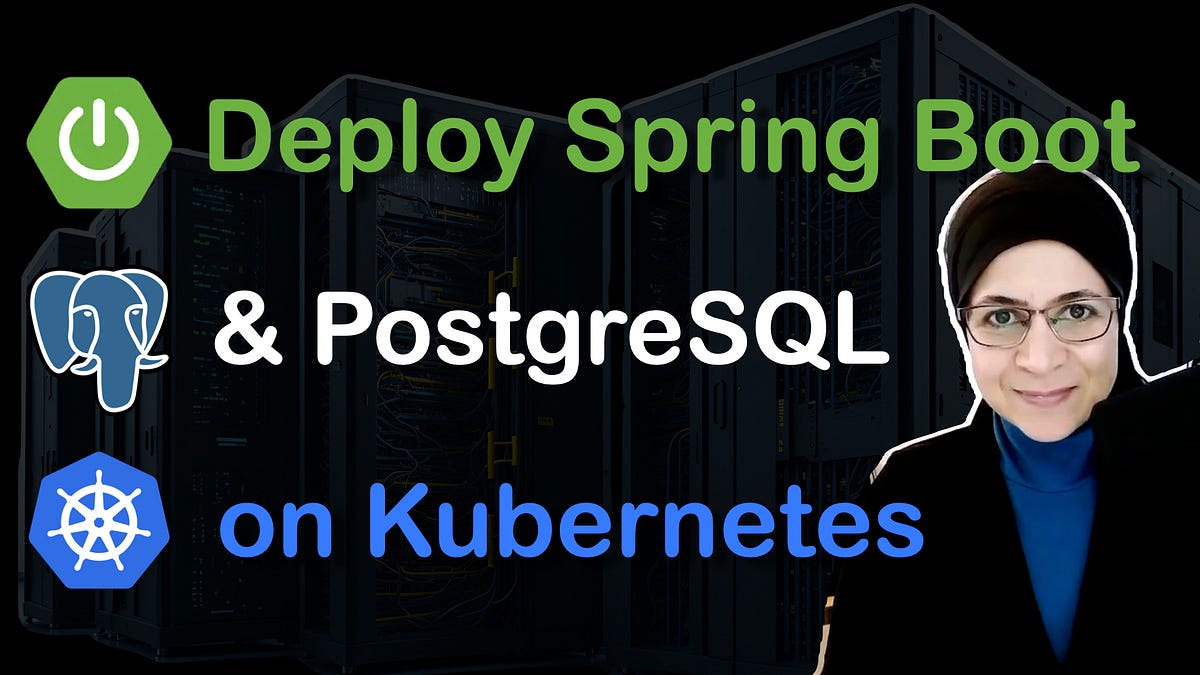 Deploy A Spring Boot App And A Postgresql Db On Kubernetes Code Like 8685
