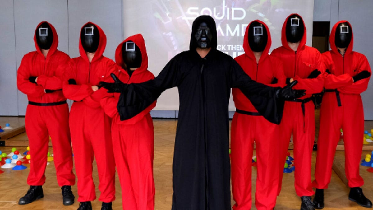 Squid Games Corporate Teamwork - madhavi - Medium