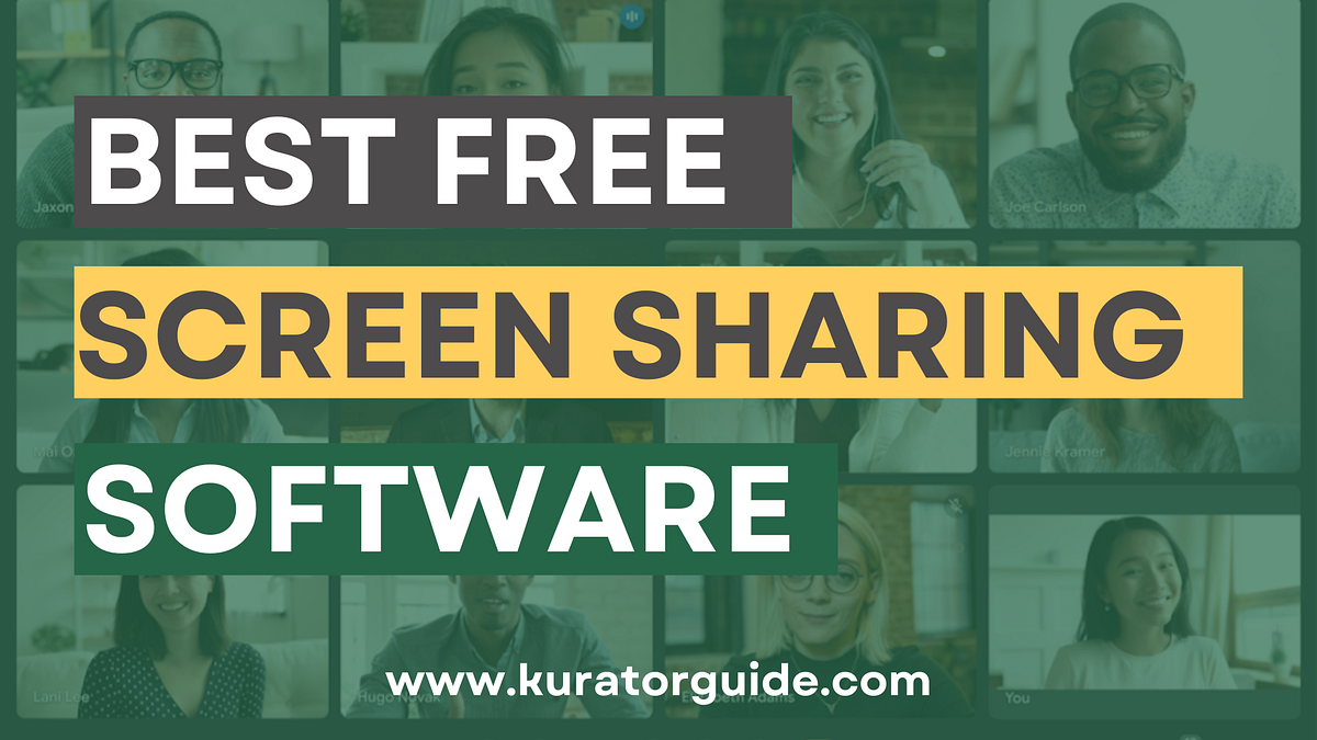 5 Best Screen-Sharing Software. Screen sharing makes it easy to hold ...