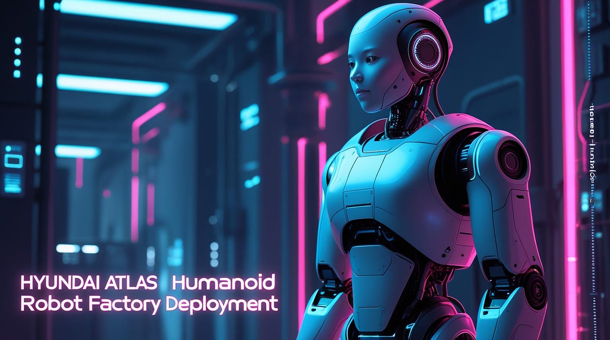 Hyundai Atlas Humanoid Robot Factory Deployment: 2028 Strategy Analysis ...