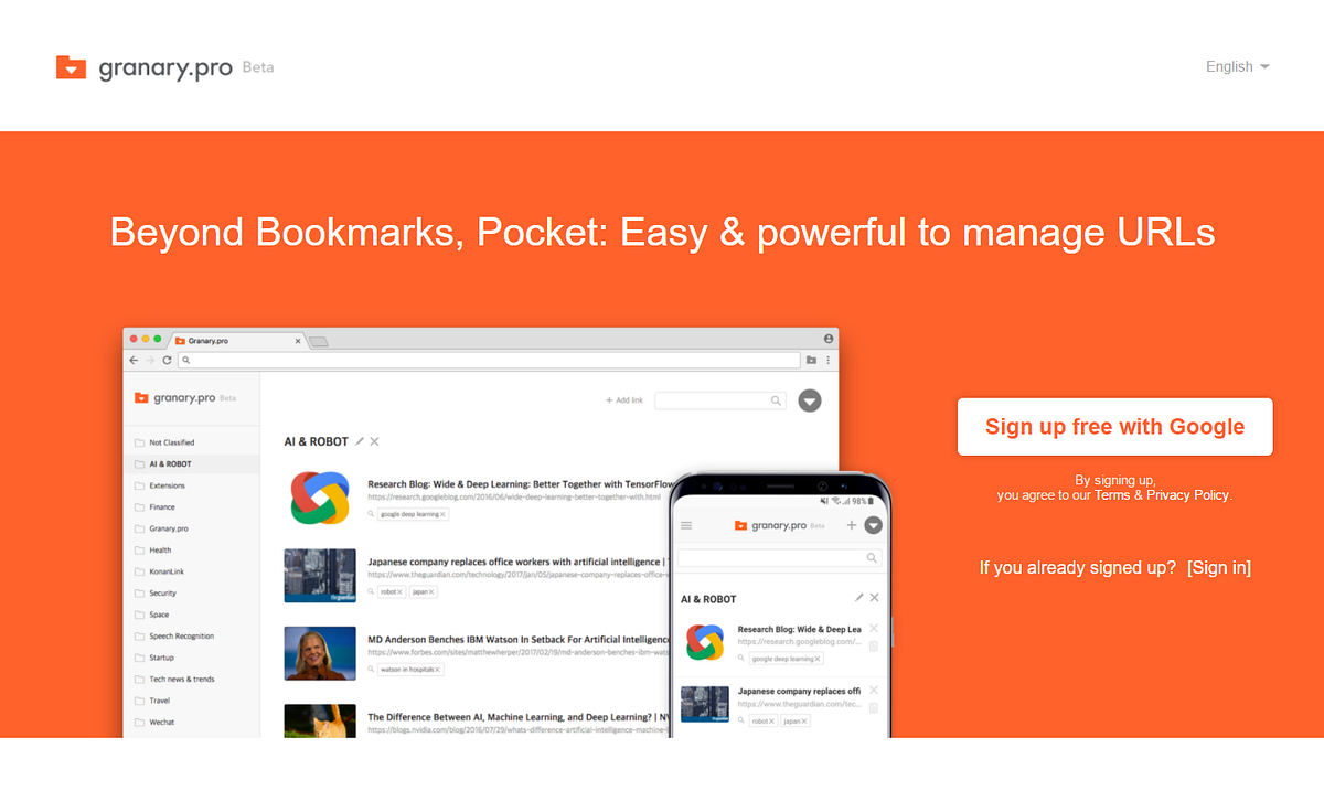Beyond Bookmarks, Pocket: Easy & powerful to manage URLs | by wantaek ...