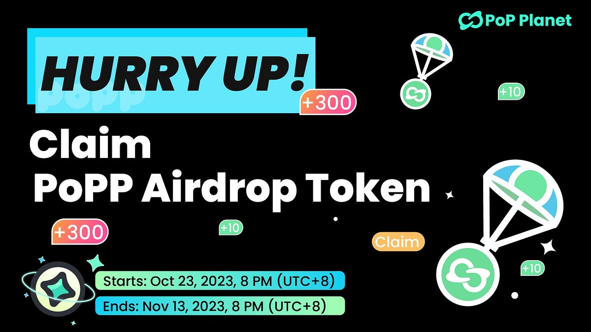 Hurry up! Claim Your PoPP Airdrop Token | by PoPP | Medium