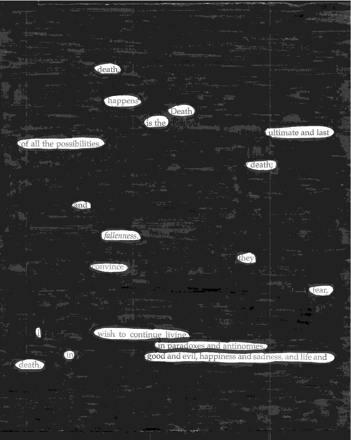 Death and Fallenness - Kevin Cruz - Medium