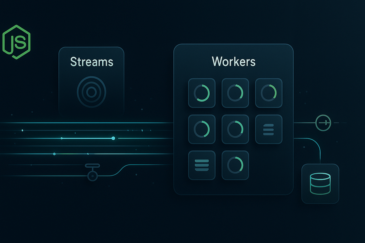 8 Node.js Workers & Streams Patterns | by Bhagya Rana | Sep, 2025 | Medium