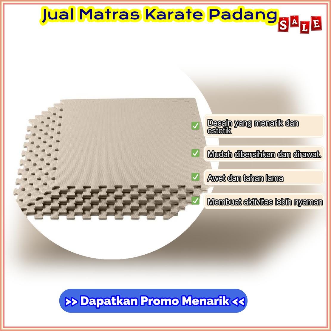Jual Matras Karate Padang - Alat Lompat Tinggi - Medium