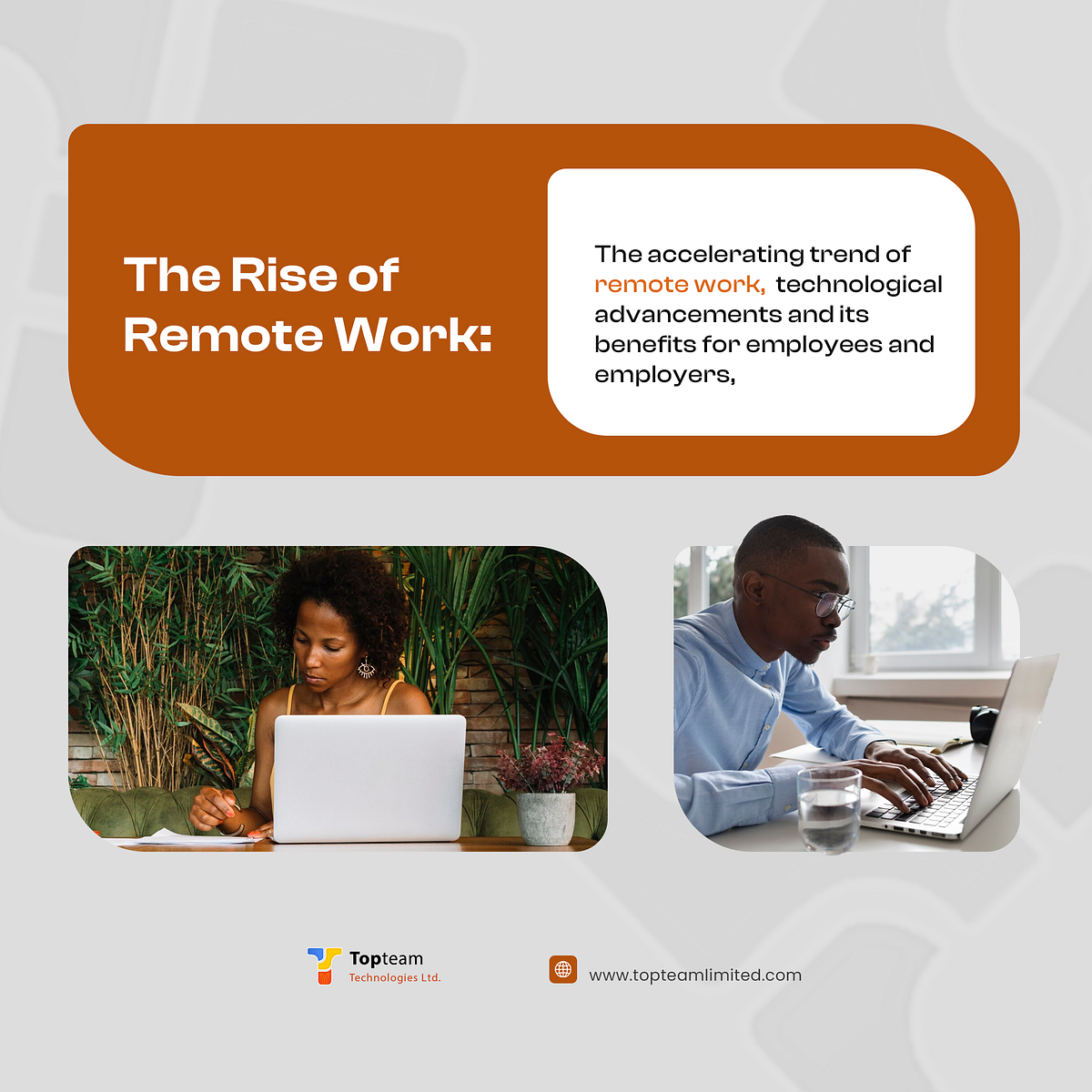 Introduction: The global landscape of work has undergone a drastic ...
