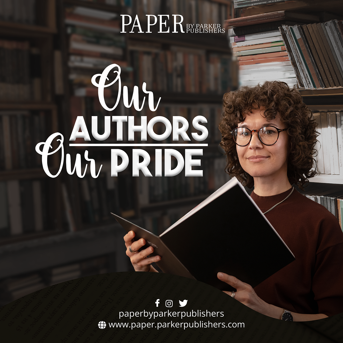 Meet our successful authors! Discover how Parker Publishers helped them turn their publishing ...