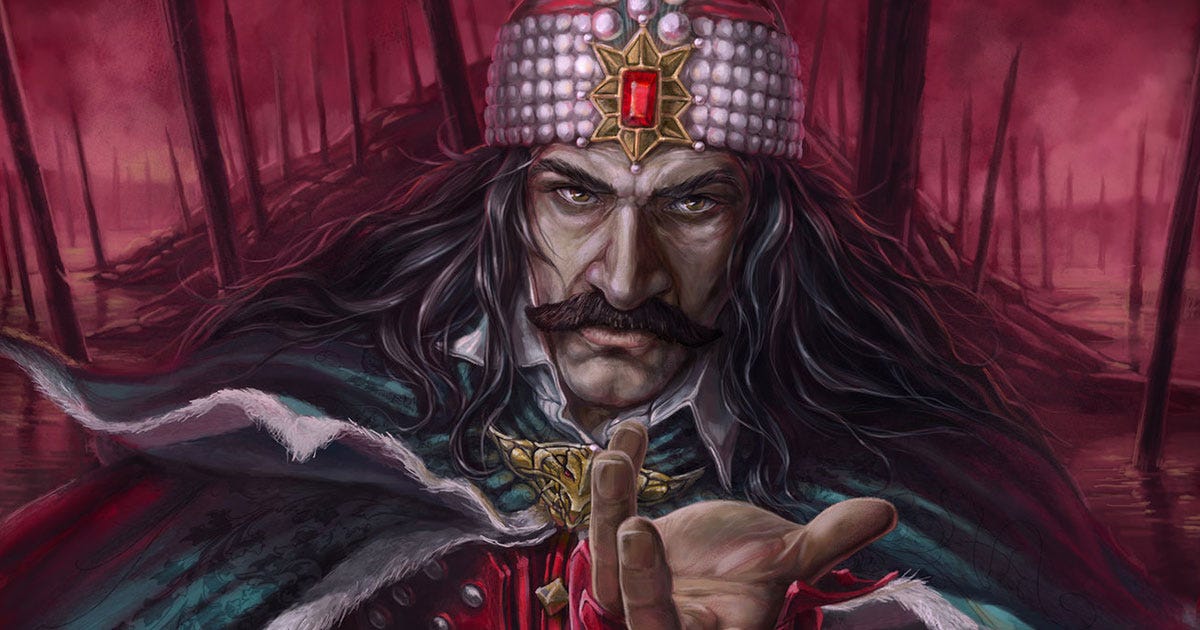 Dracula, Romania’s Hero. The scary vampire with big canine teeth… | by ...