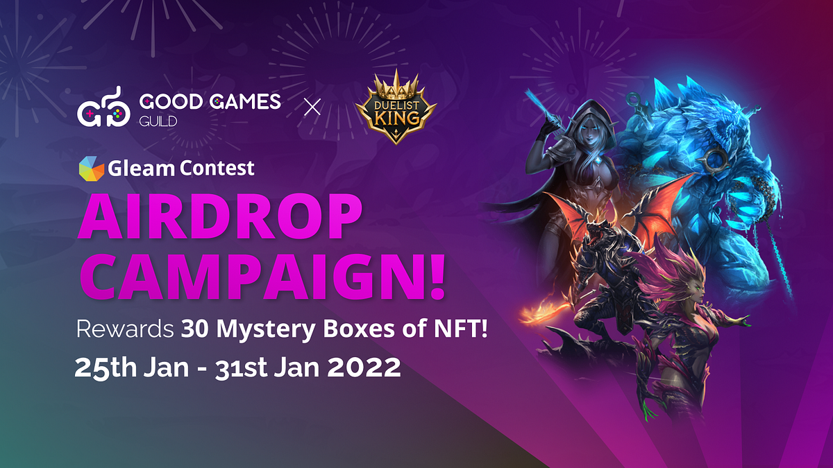 GGG x Duelist King Airdrop Campaign | by Good Games Guild | Medium