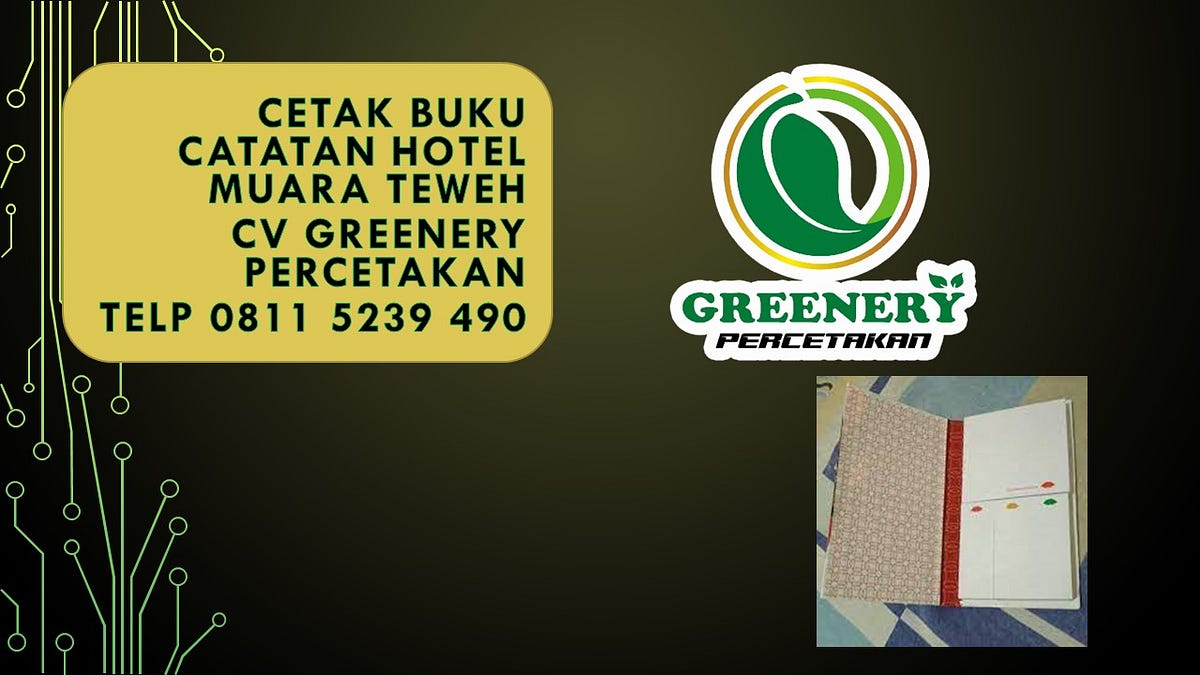 Cetak Buku Catatan Hotel Muara Teweh CALL 0811 5239 490 WA | by Noven ...