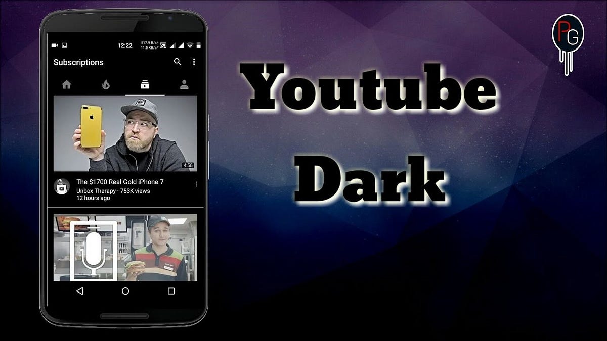 YouTube Dark Mode theme for android has been released secretly | by ...