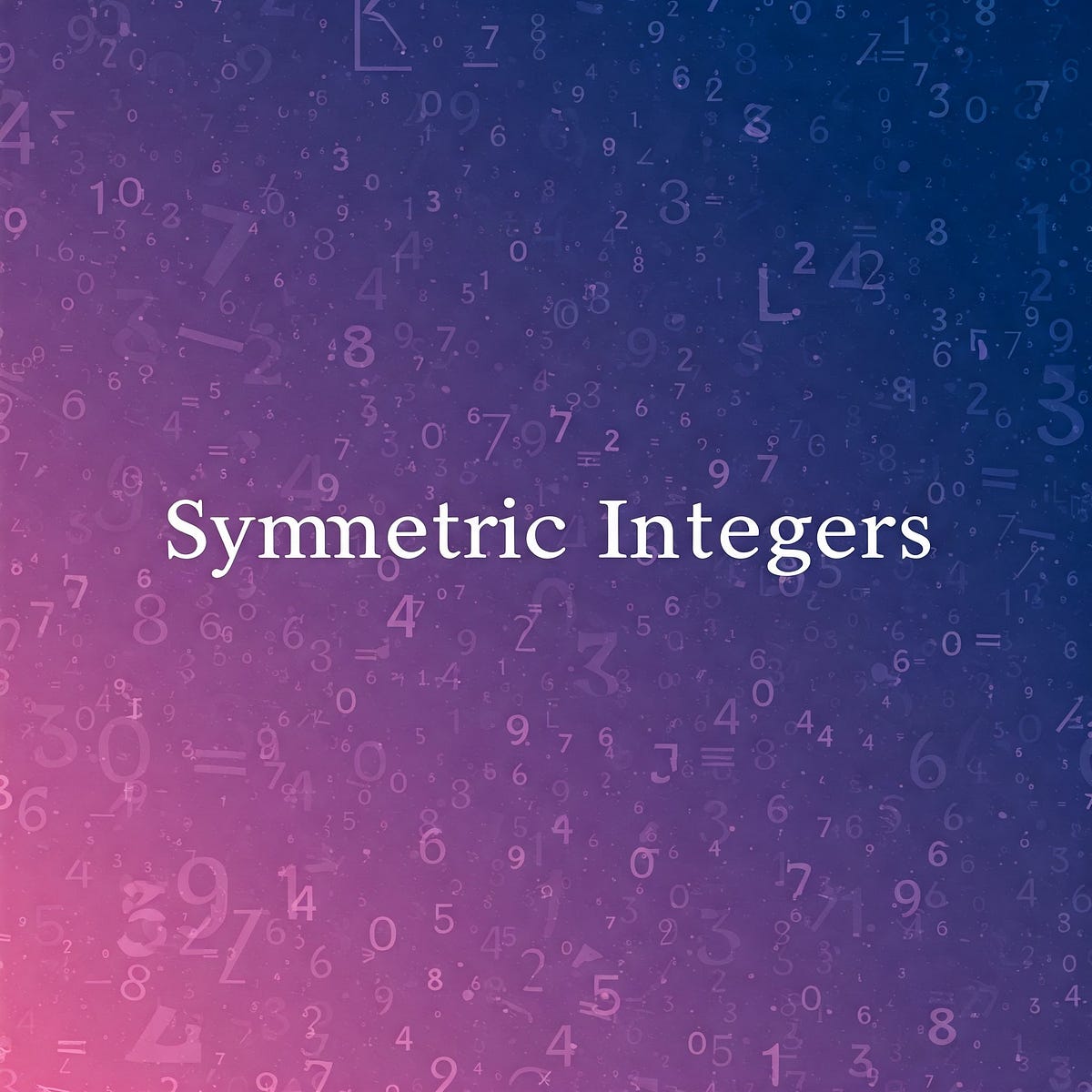 Swift Coding Challenge #11 — Count Symmetric Integers | by Jeenal Panchal | Apr, 2025 | Medium