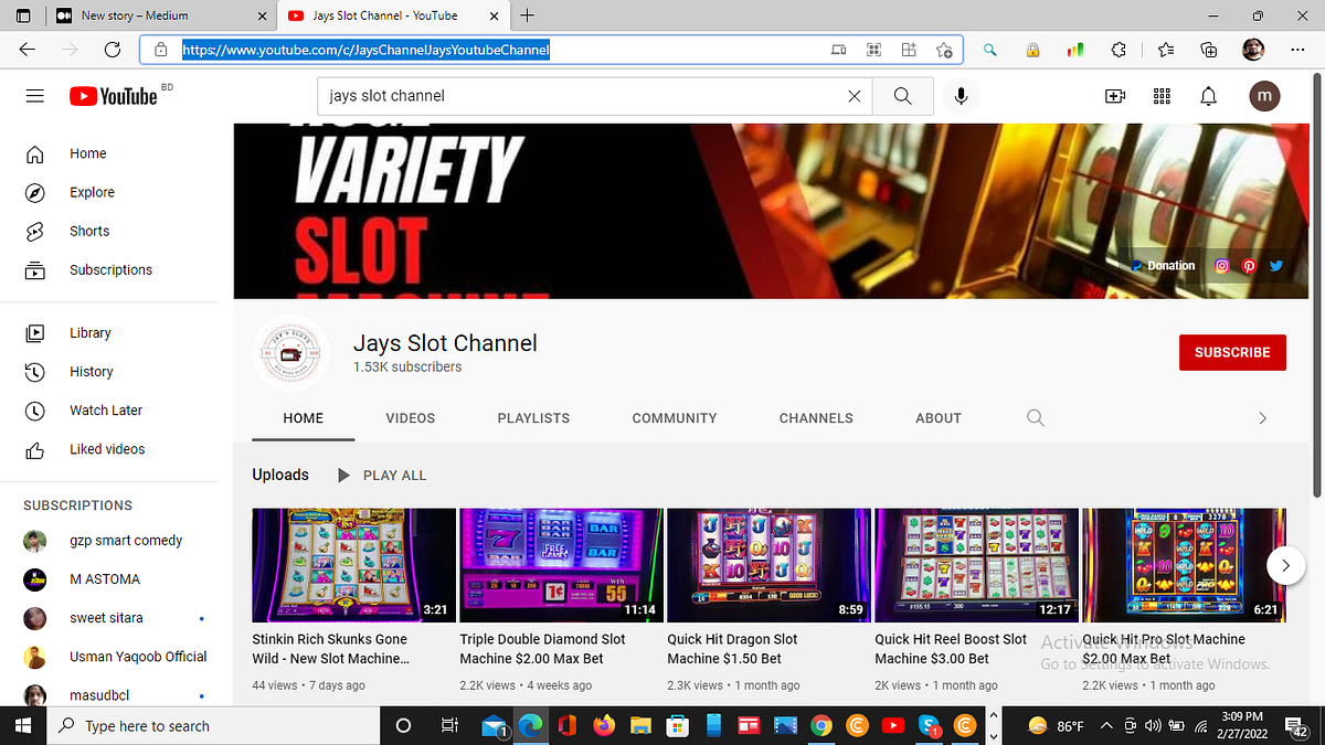 Casino Slot Machine At Prairie Meadows. | by Youtuber masudbcl | Medium